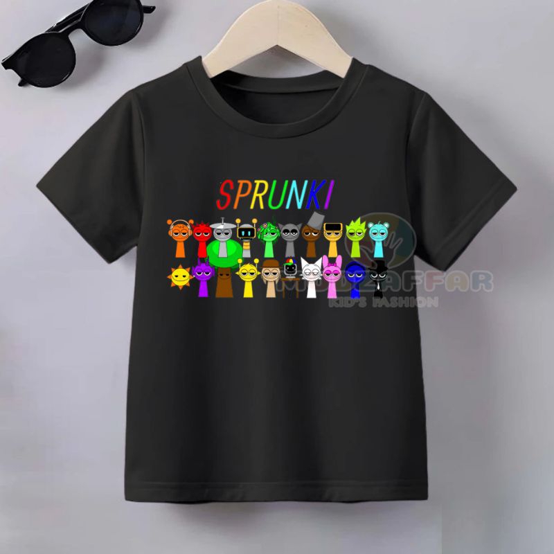 Children's T-SHIRT SPRUNKI CHARACTER CHILDREN'S T-SHIRT INCREDIBOX ...