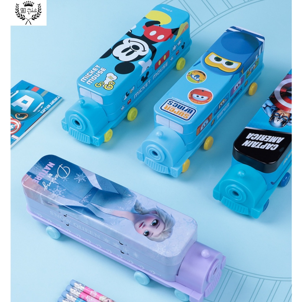 Unique and cute Double Decker Metal Series Bus pencil case | Shopee ...