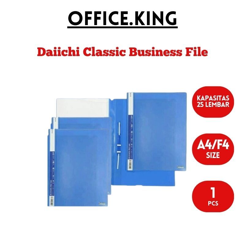 Daiichi Classic DCS01 Business File A4 PP Plastic Folder | Shopee ...