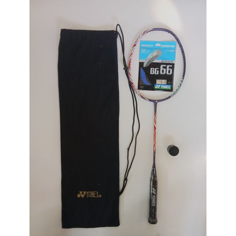 Complete PACKAGE OF YONEX ASTROX 100ZZ BADMINTON RACKET KAEN BAG ...