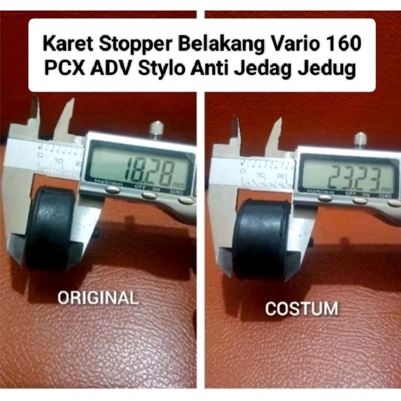 Rubber STOPPER COSTUM VARIO PCX ADV Stylo 160 OVERCOMES JEDUG JEDUG ...