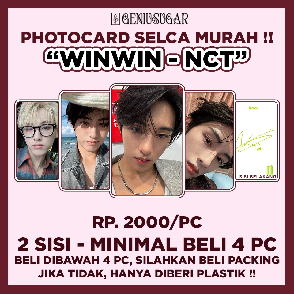 [MIN. BUY 4 PCS] WAYV WINWIN SELCA UNOFFICIAL PHOTOCARD | Shopee ...