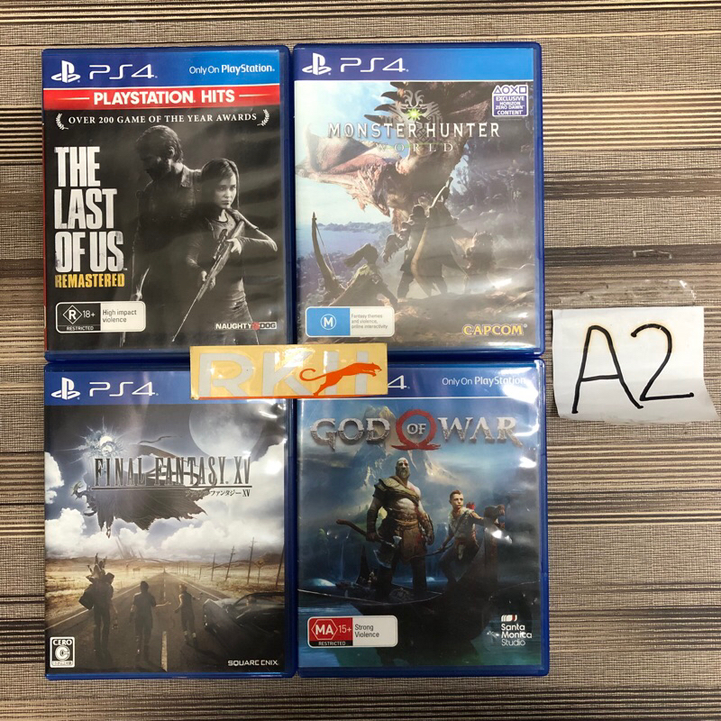 Used ORIGINAL SECOND PS4 CASSETTE / blueray disc bd ps5 ps 4 | Shopee Philippines