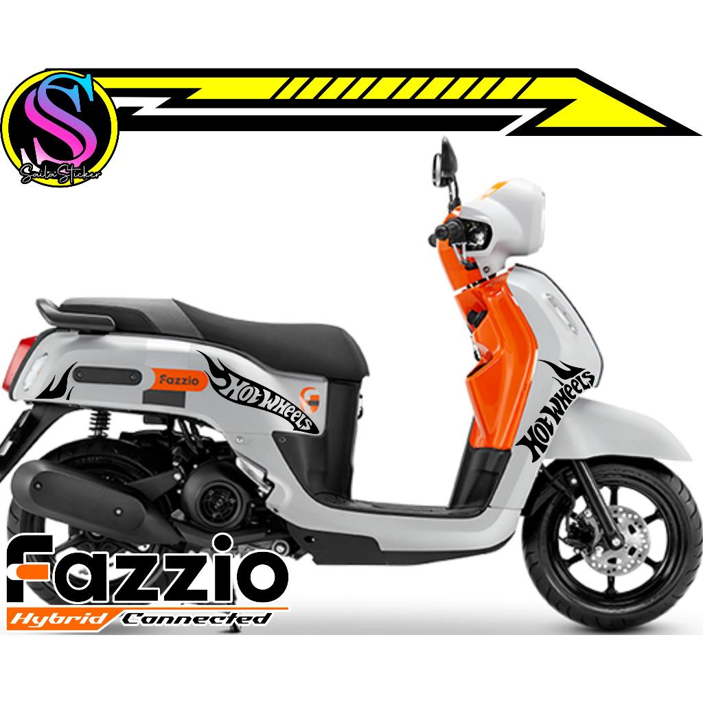 308/fzio API SCOOTER HOT WHEELS/FAVAZIO API STICKERS/FZIO API STRIPPING ...
