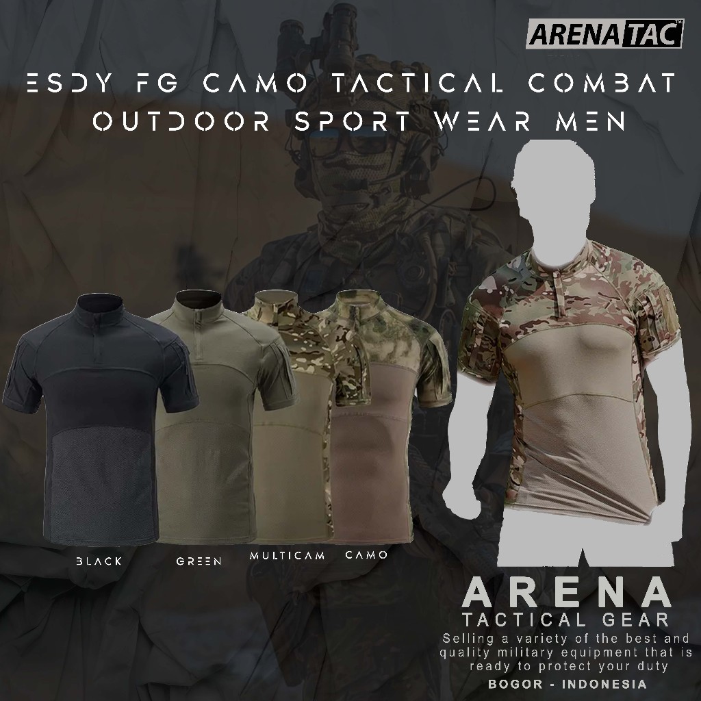 Arenatac - ESDY Men'S Tactical Clothing G4 Camouflage Frog Suit ...