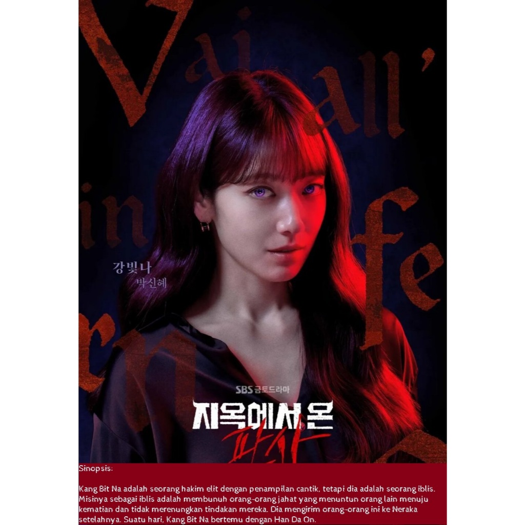 Korean Drama The Judge from Hell (2024) | Shopee Philippines