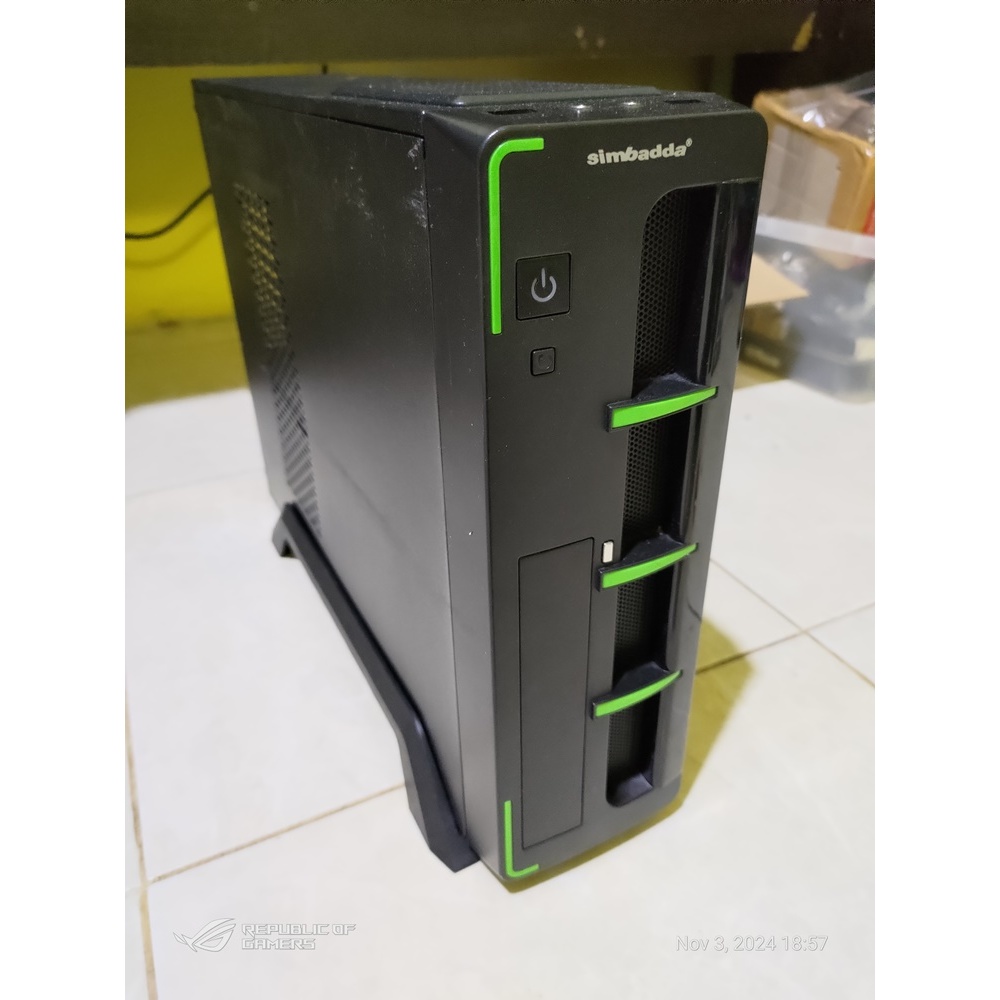 Slim Simbadda SIM CX160 M-ATX PC Casing includes standard 450Watt PSU | Shopee Philippines