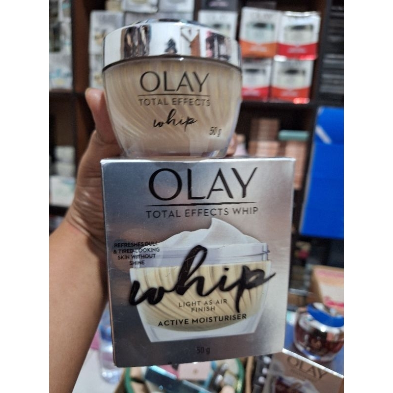 Olay Total effects Whip Active Moisturizer 50g / No Box | Shopee ...