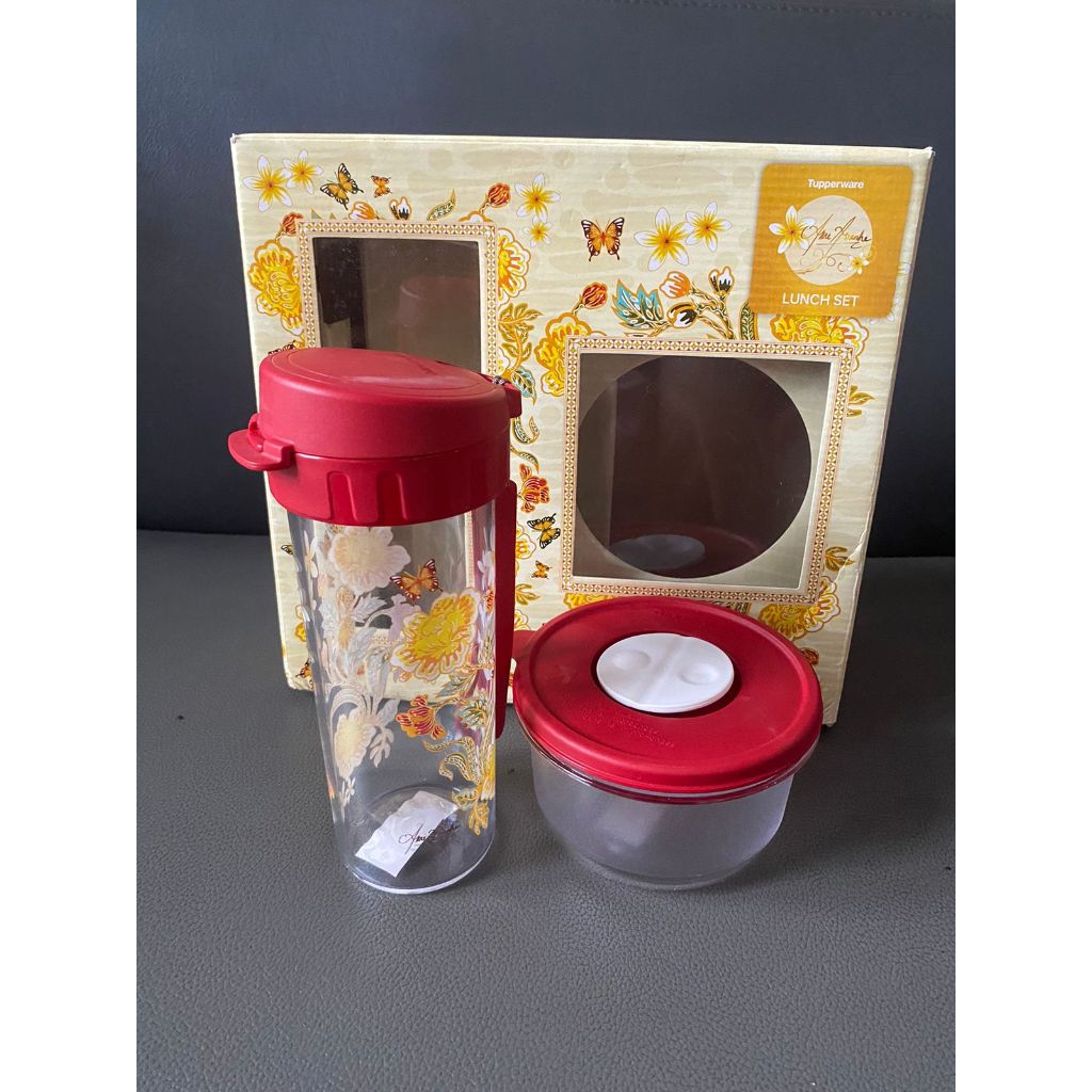 Gift/hampers Lunch Set Anne Avantie free Gift box Tupperware infused ...