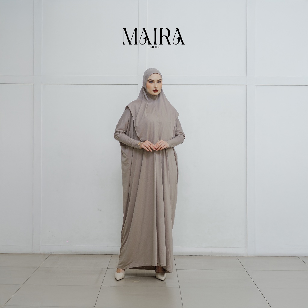 One Set Maira - Abaya One Set by Tubita | Shopee Philippines