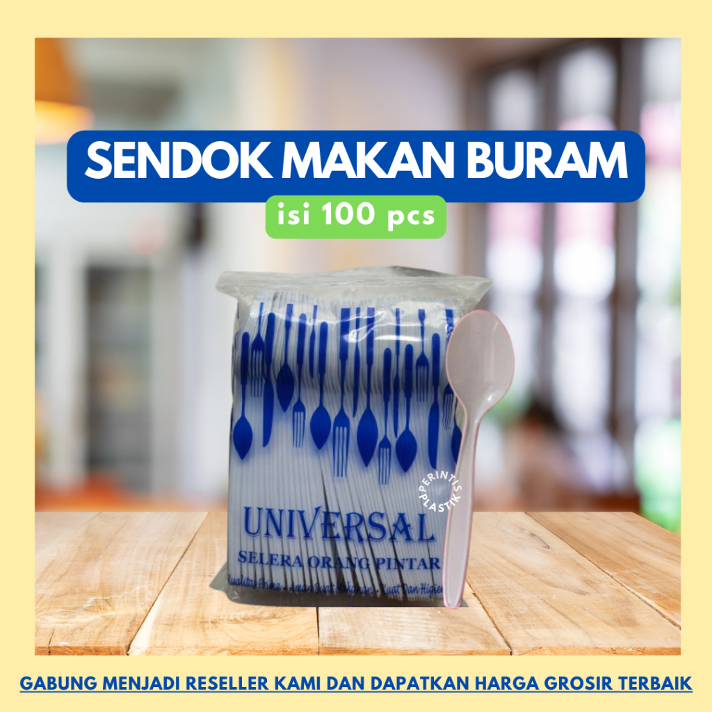 Universal Frosted Tablespoon contains 100 pcs | Shopee Philippines