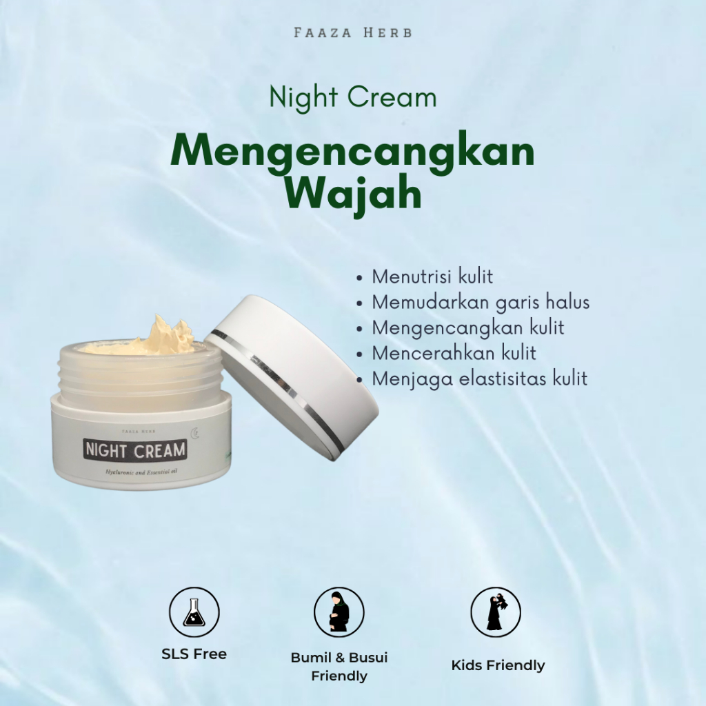 Faaza Herb | Night Cream | Shopee Philippines