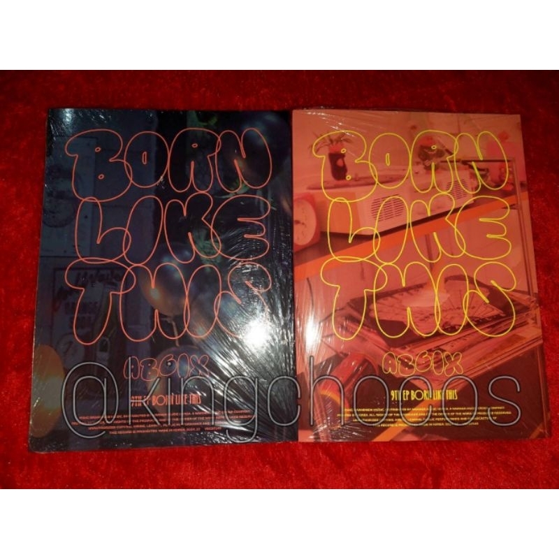 Ab6ix 9th EP Album [Born Like This] - Photobook ver | Shopee Philippines