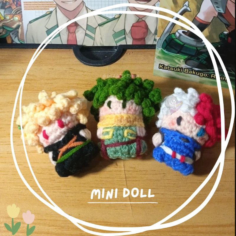 GANTUNGAN [Dearn Dream] Crochet Minidoll Anime My Hero Academia ...