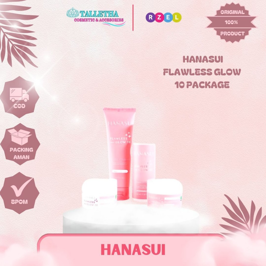 Hanasui Flawless Glow10 Package (READY TO SEND) | Shopee Philippines