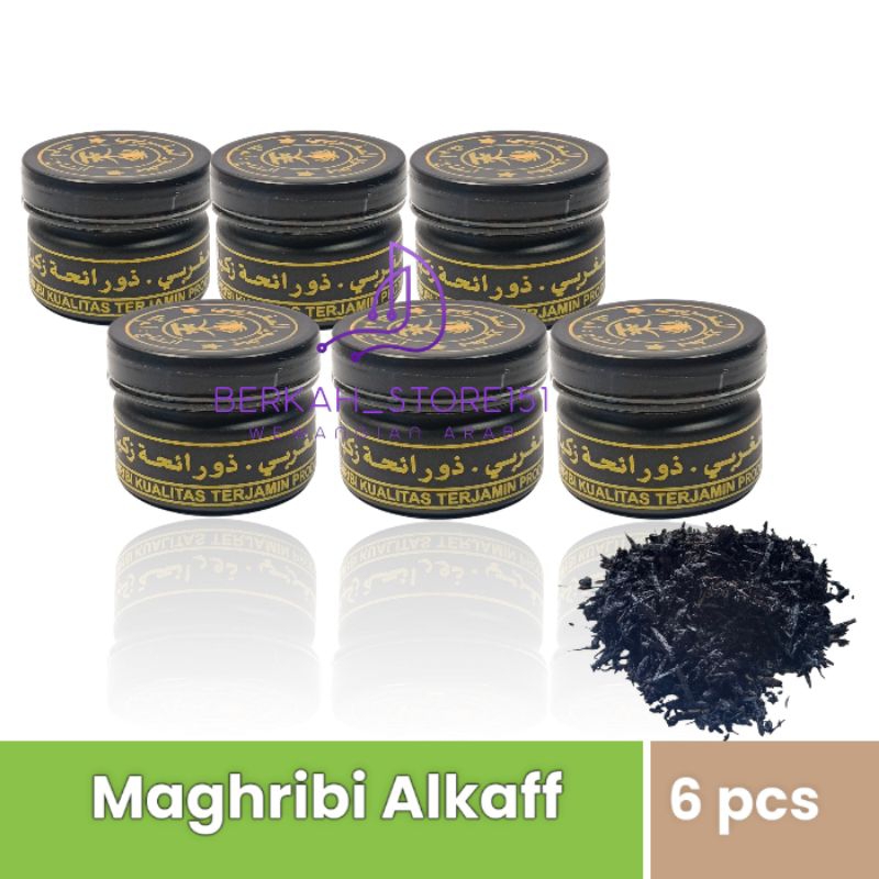 Buhur Magribi Al-Kaff 6 pcs/Room Freshener/Buhur Powder/Wet Buhur ...