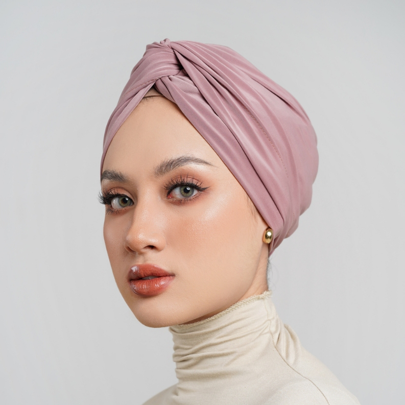 Winonamodest - Kalyca Instant Turban Adult Turban Cross Accent Double ...