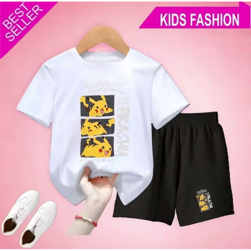 Distro CHILDREN'S SET FOR BOYS AND GIRLS 1-10 YEARS/POKEMON | Shopee ...