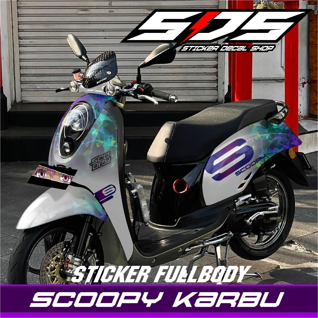 Latest Sriker Decal Scoopy full body Decal Sticker Scoopy Old / Karbu ...
