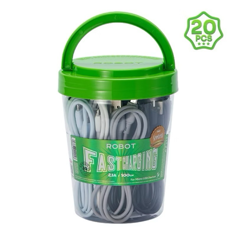 RBM100S ROBOT MICRO USB JAR DATA CABLE TYPE-C TYPE C TEPSI RBM100 ...
