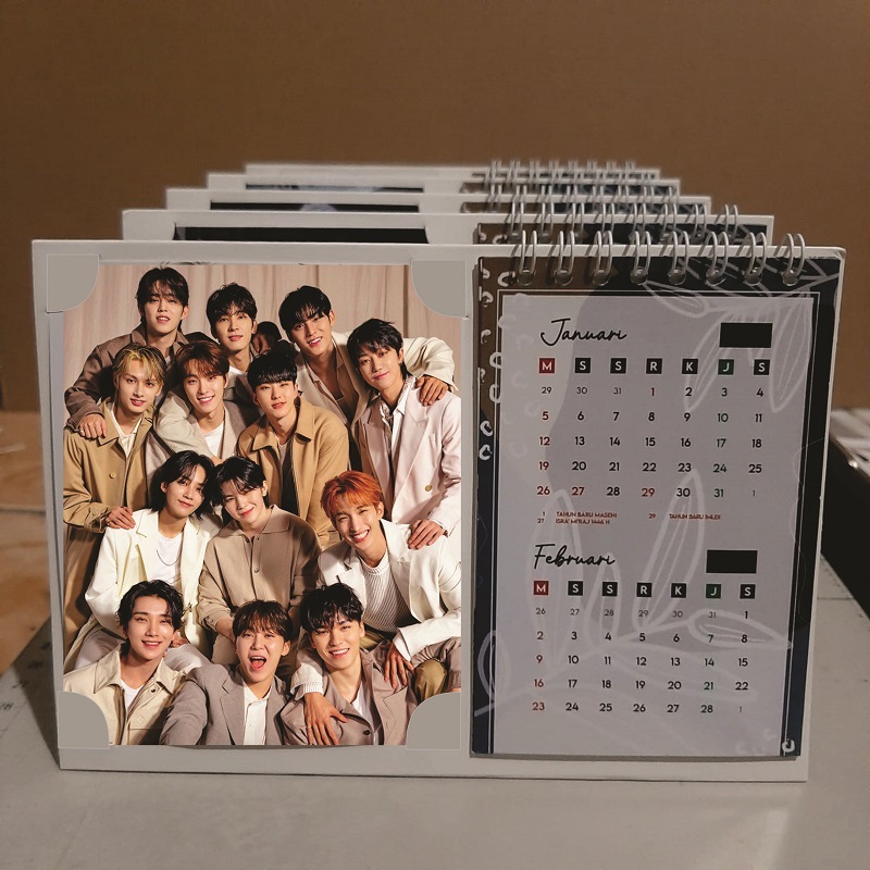 [Version 3] Sitting Calendar 2025 Kpop, seventeen nct dream, nct 127 ...
