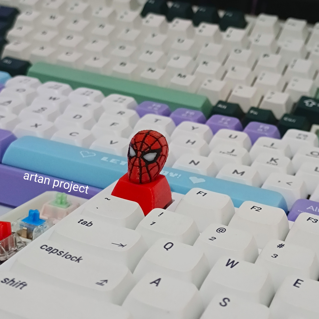 Spiderman Keycap artisan | Shopee Philippines