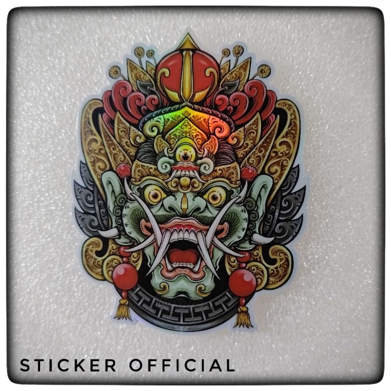 S17 sticker, helogram Balinese barong sticker | Shopee Philippines