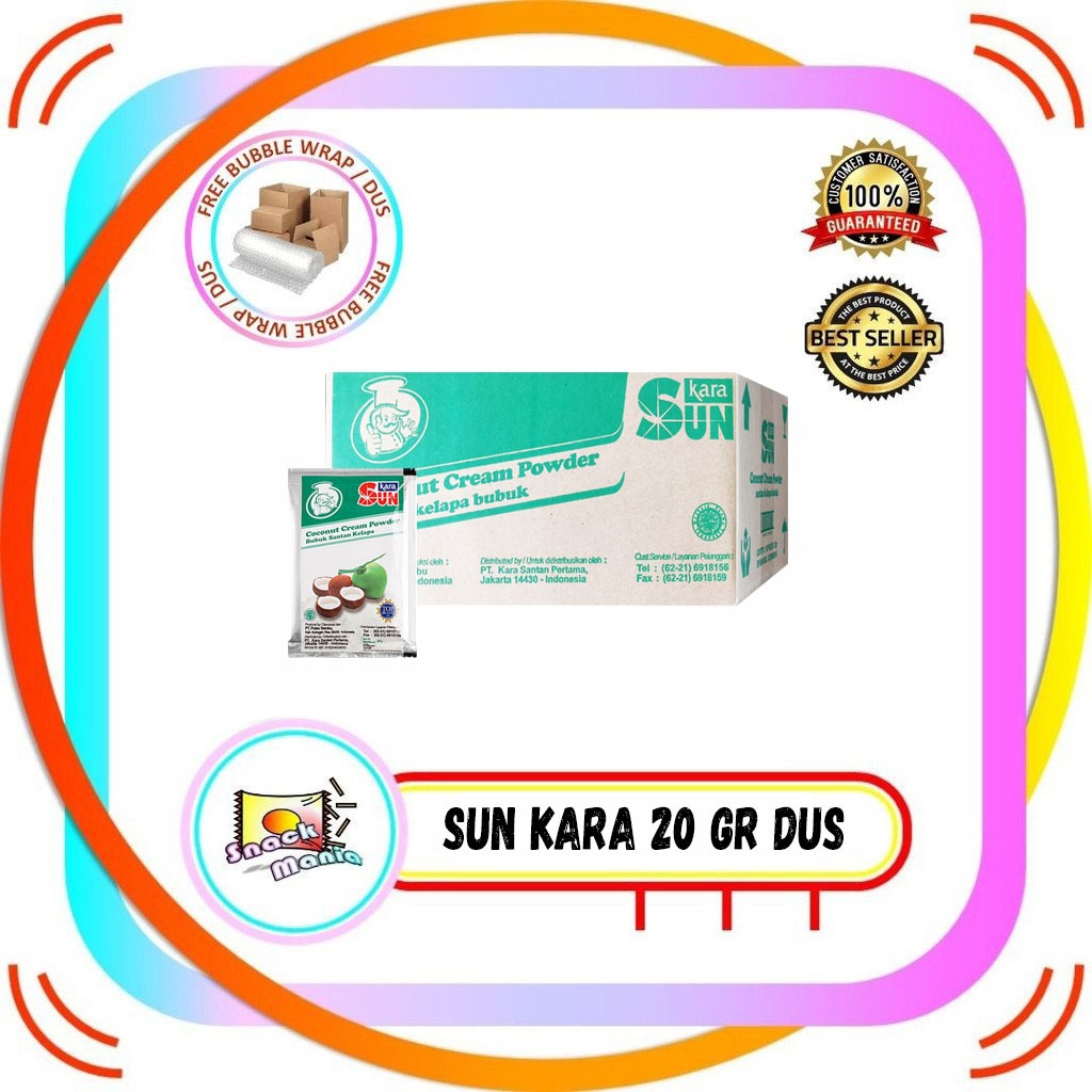 Sun Kara Coconut Milk Powder ~ 20 gr x 60 Sachets DUS | Shopee Philippines