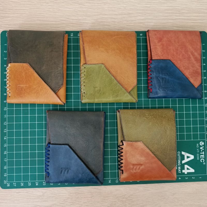 Dualite EDC Wallet Two tone simple Minimalist fast access Compact mini ...