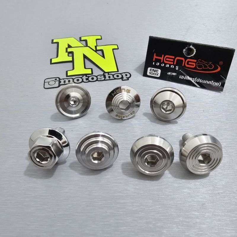 Unit of 10 BIG HEAD bolts 6x15 probolt stainless HENG thailand bolts ...
