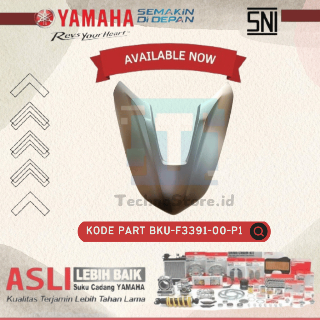 Front Cover Panel Front Shield Freego Connected Silver ORIGINAL YAMAHA ...