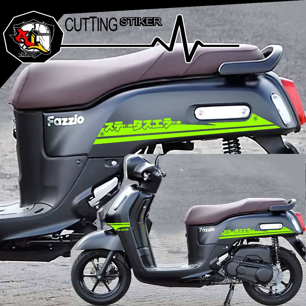 Fazzio CUTTING STICKER/FZIO STRIPPING/SC.478A/JAPAN KANJI STICKER ...