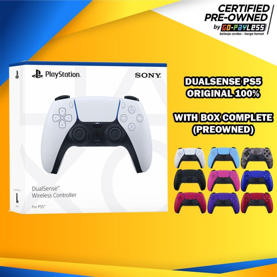 Original PS5 Dualsense PS5 Stick With Box (Preowned) | Shopee Philippines