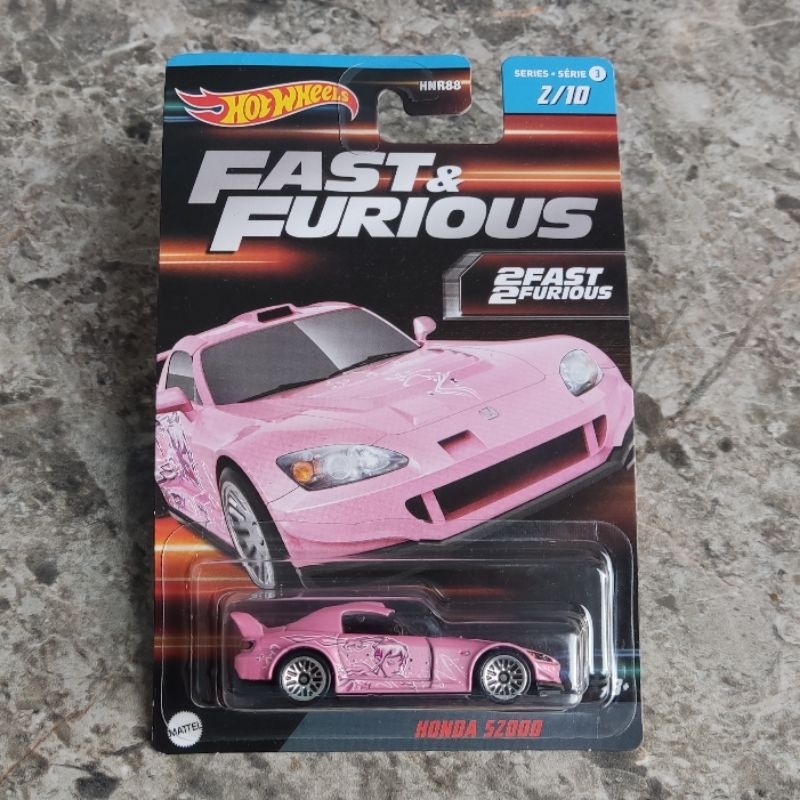 Hot Wheels Fast and Furious WAVE 3 Honda S2000 Suki Pink SERIES - HW SERIES | Shopee Philippines