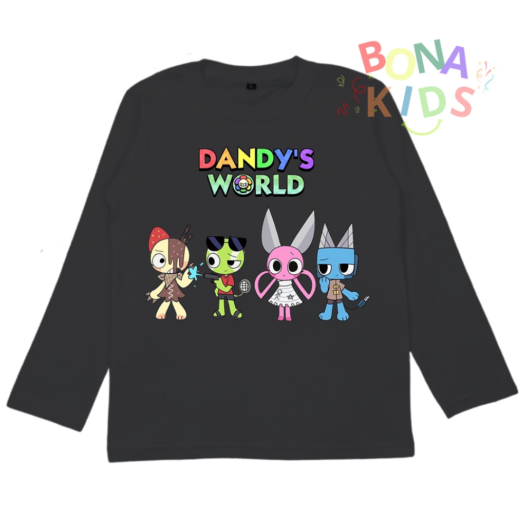 Dandys World Roblox Children's T-shirts Long Sleeve Children's Tops ...