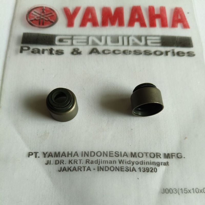 Yamaha SCORPIO 5BP YAMAHA VALVE SEAL SIL GUARANTEED ORIGINAL (2PCS) | Shopee Philippines