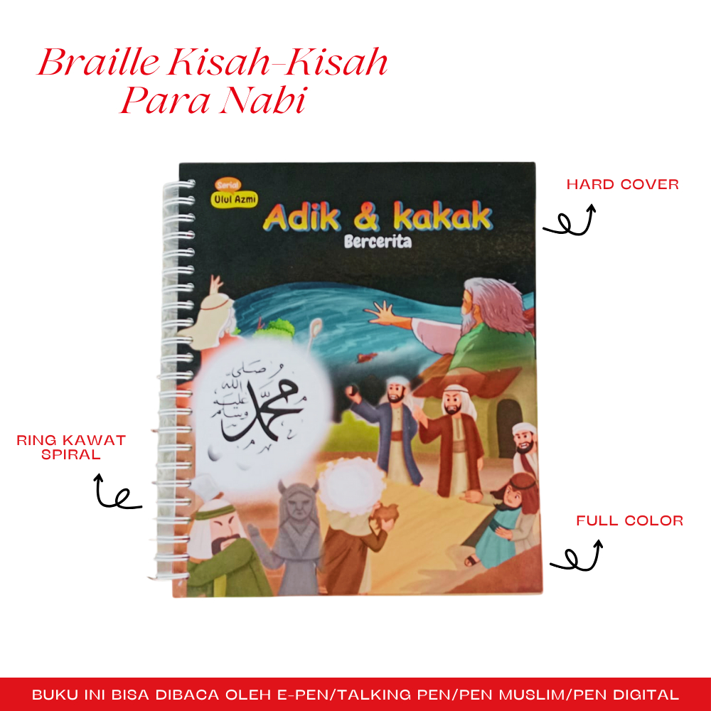 NABI Braille book The story of Prophet Ulul Azmi | Shopee Philippines