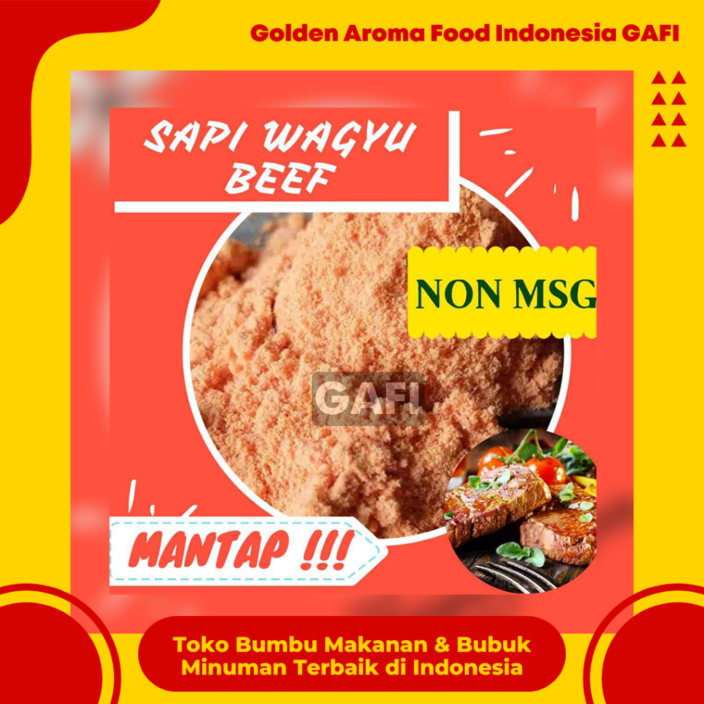 Wagyu Beef Beef Flavored Seasoning NON MSG 1 kg Delicious Delicious ...