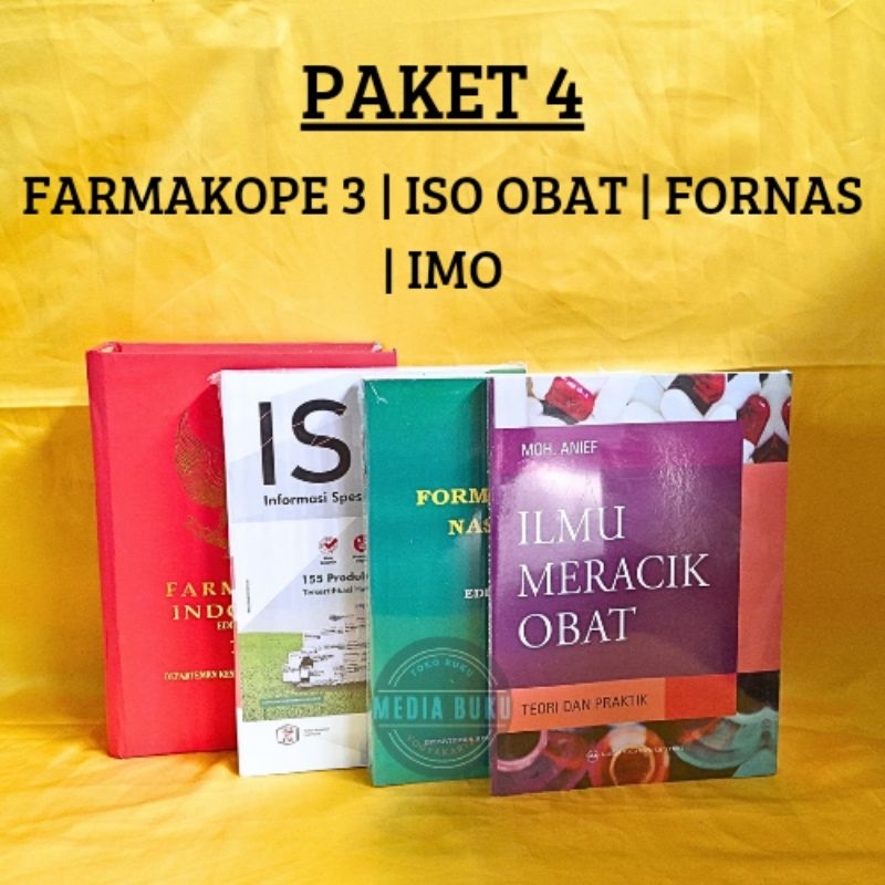 Package OF 4 PHARMACY BOOKS (PHARMACOPE 3 | Iso MEDICINE VOL.53 ...