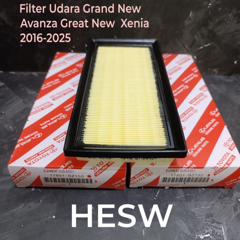 Avanza Grand New Dual VVTI Xenia Veloz 2015-2025 Air Filter | Shopee ...