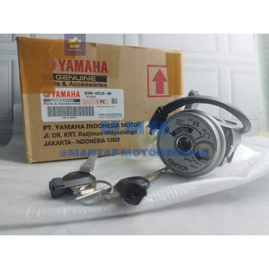 Original Yamaha Mio Gear Ignition Key Yamaha B3W-H252E-00 | Shopee ...