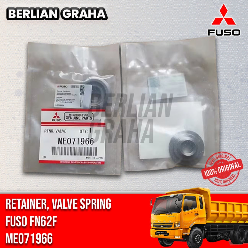 Retainer, Original Mitsubishi Fuso FN62F Spring Valve | Meme071966 ...