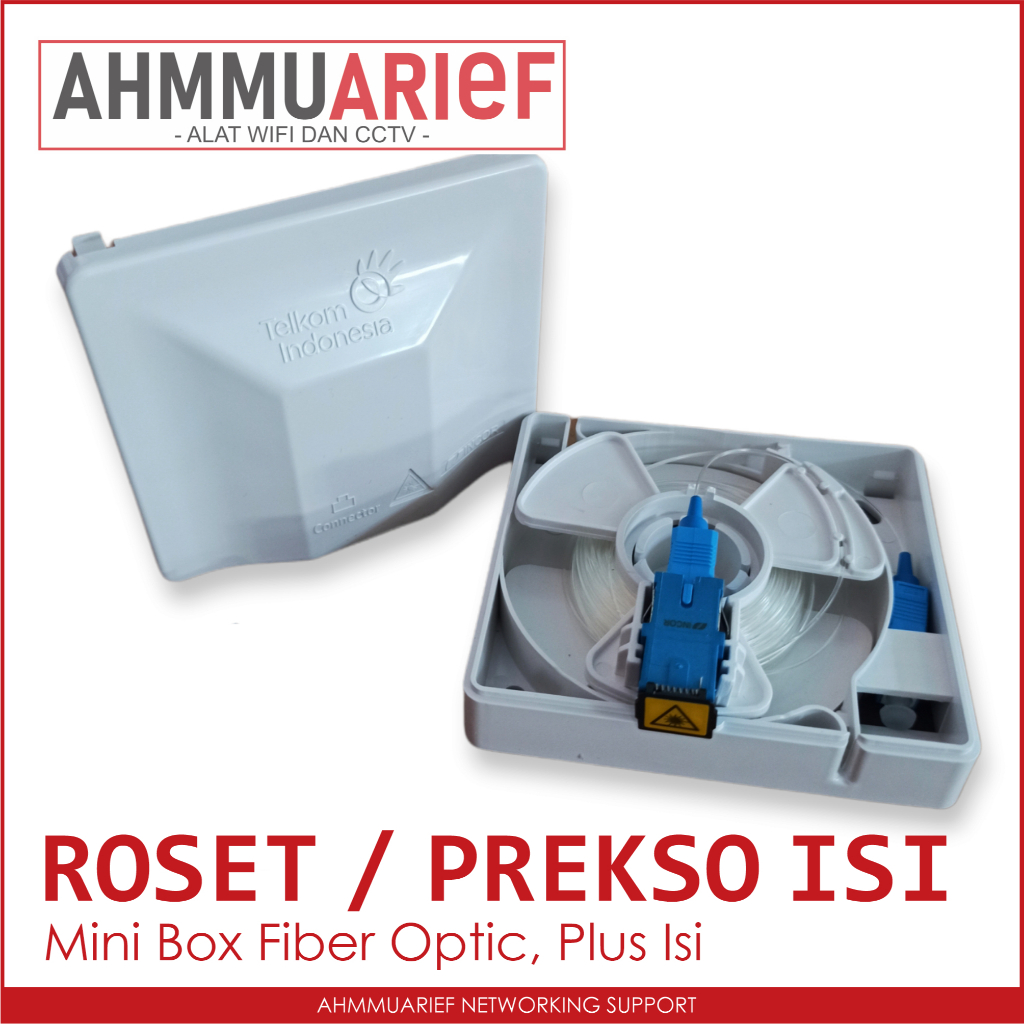 Prekso PREXO ROSET WITH OPTICAL FIBER CONTENTS MINI BOX FIBER OPTIC 15M ...