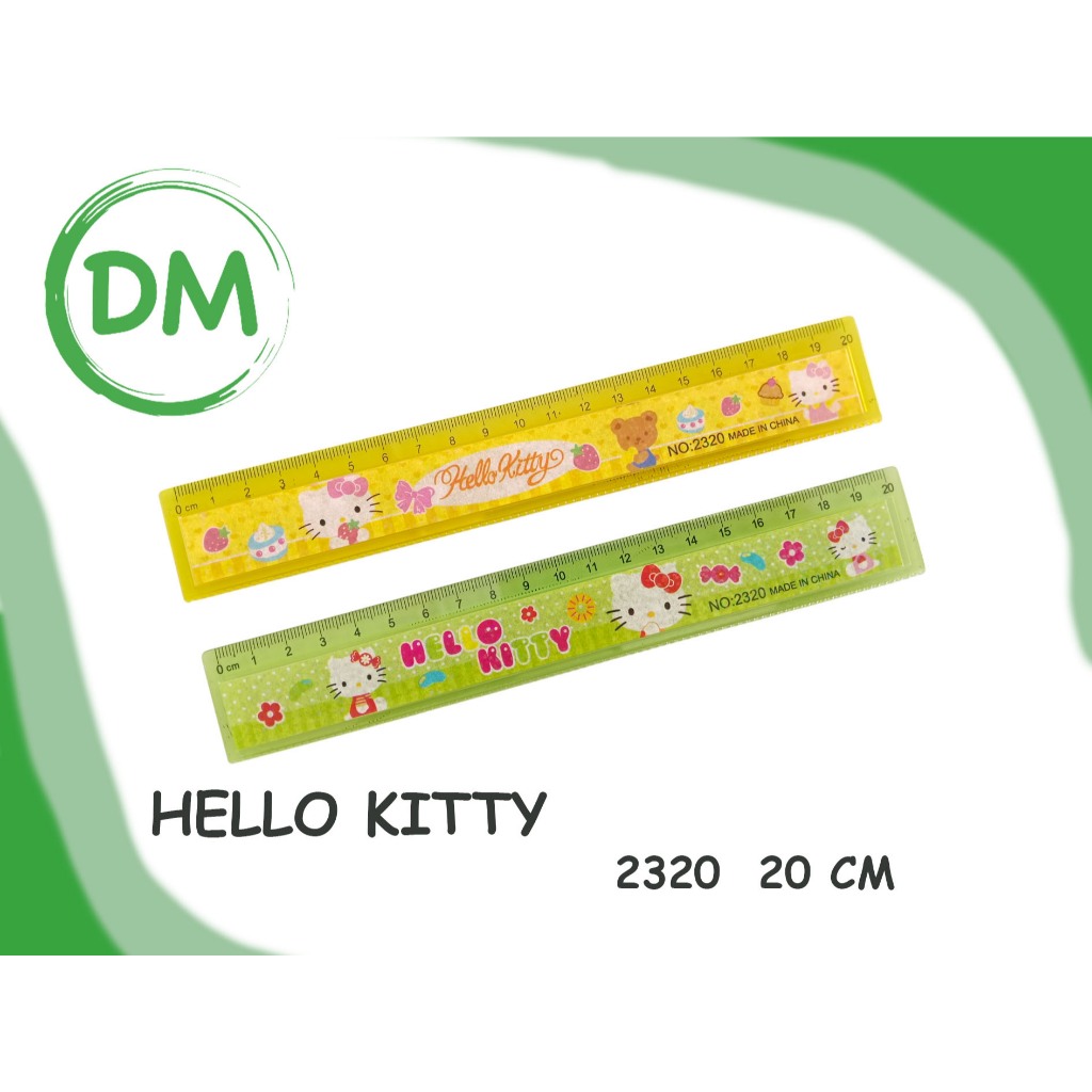 Hello KITTY RULER 20 CM | Shopee Philippines