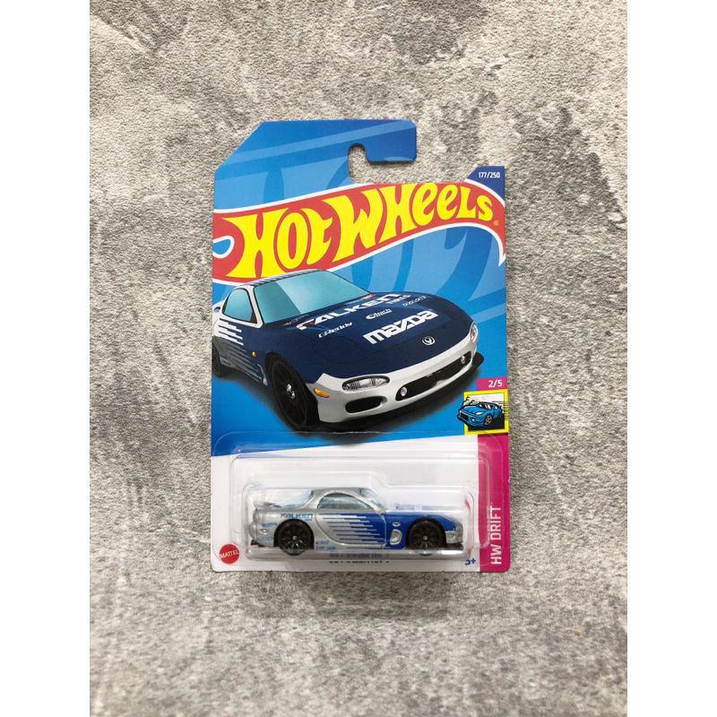 Hot Wheels '95 Mazda RX-7 Falken Silver Blue (HW Drift 2022) | Shopee ...