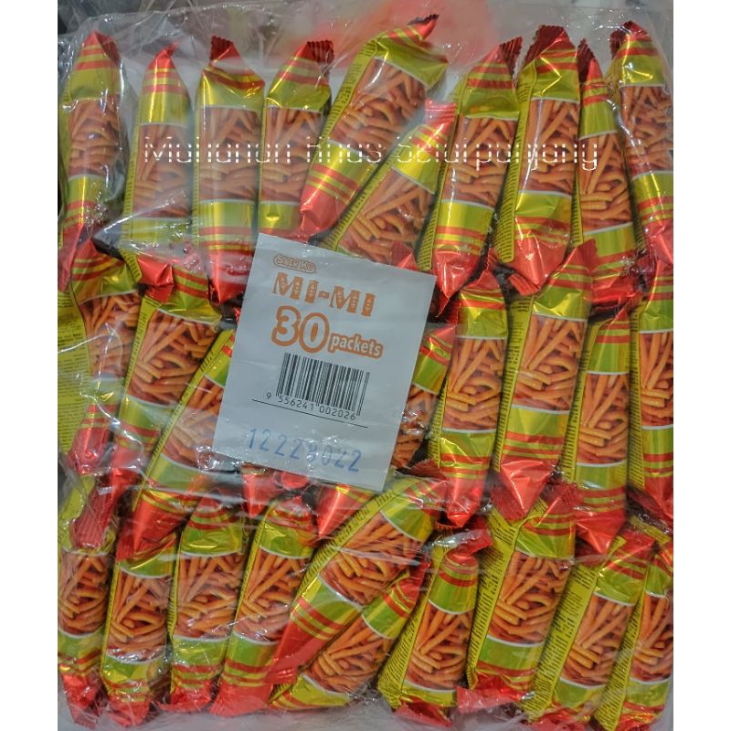 Ku MiMi Malaysian Old School Crackers Snacks 30 Packs | Shopee Philippines