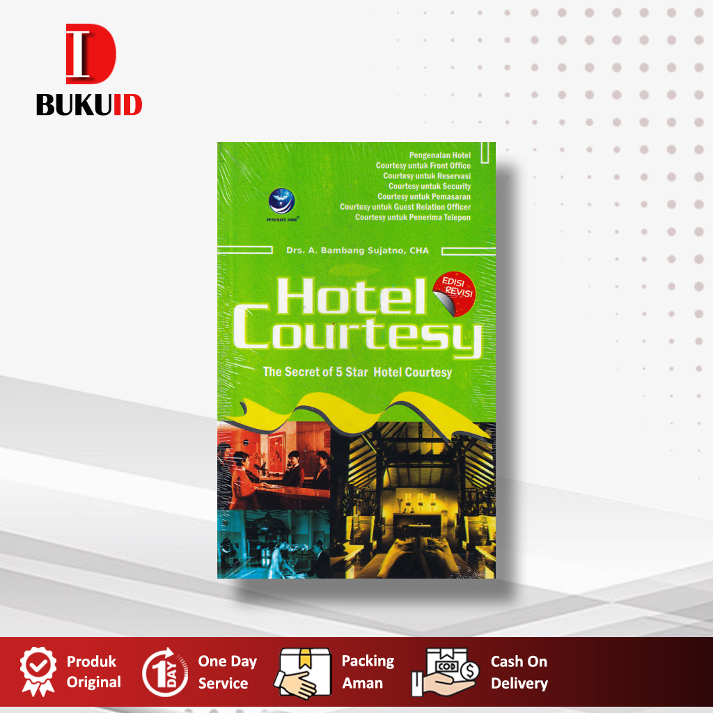 Hotel Courtesy Book - Bambang Sujatno | Shopee Philippines