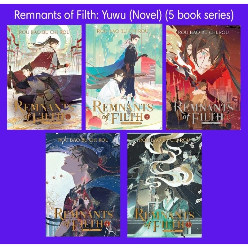Remnants of Filth: Yuwu (Novel) (5 book series) Vol 1-5 by Rou Bao Bu Chi Rou | Shopee Philippines