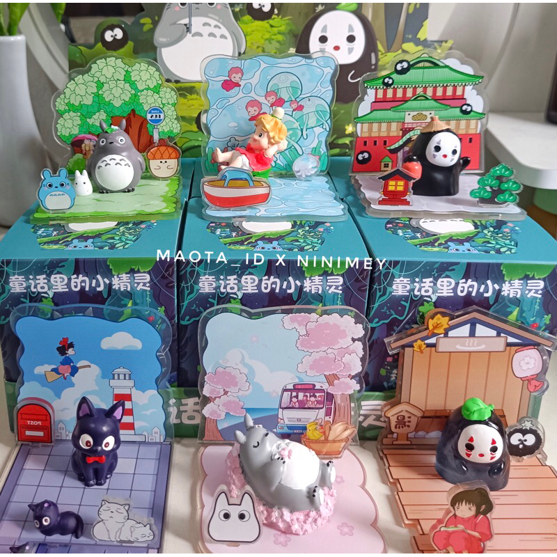 Blind Box Acrylic Figure Studio Ghibli Editions | Shopee Philippines