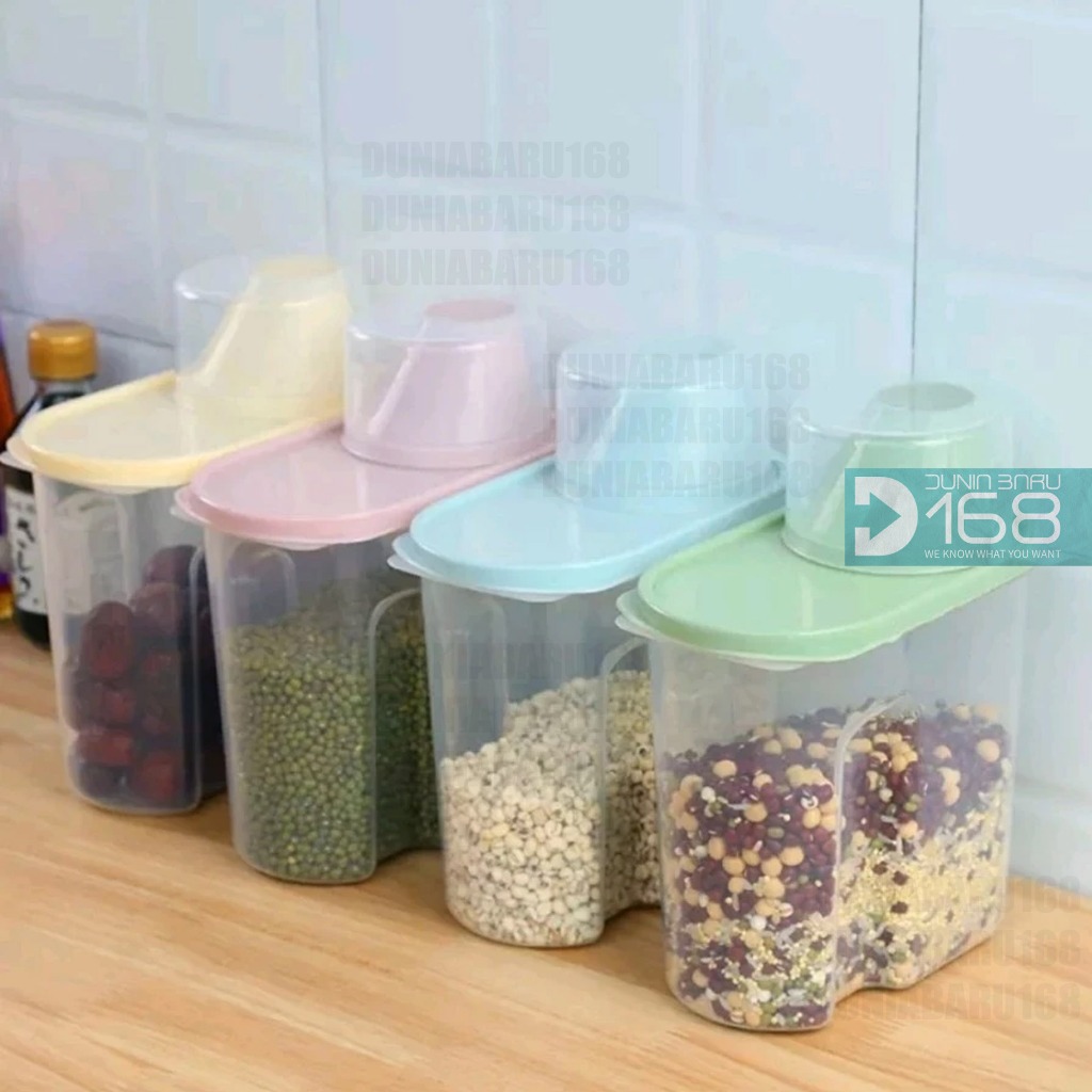 Multi-purpose Storage/ Food Storage Cat Food Jar/ Airtight Funnel Jar ...